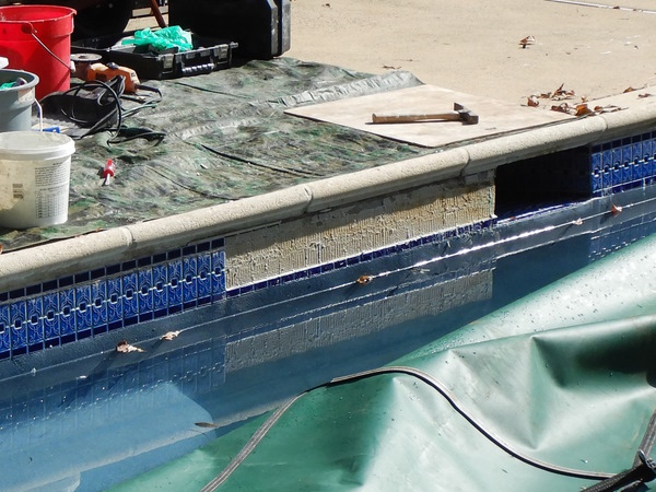 Pool Tile Repairs and Handrails in Delaware